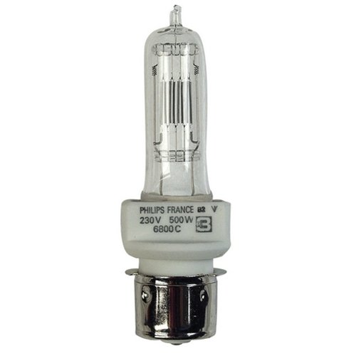 Philips PS28S lamp 230V/500W, P28S fitting – J&H licht en geluid